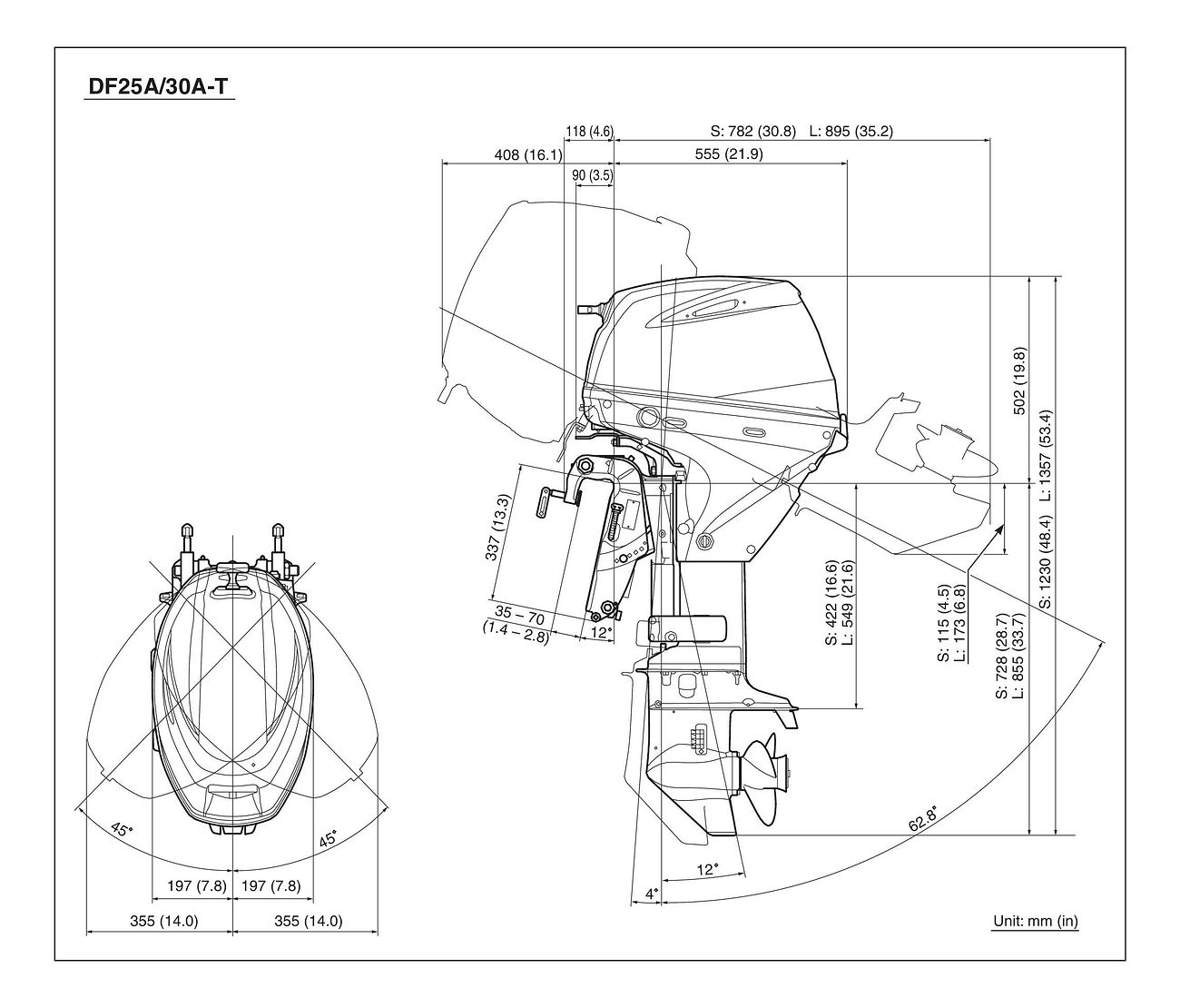 Мотор лодочный Suzuki DF30ATS Код товара DF30ATS | Suzuki Marine